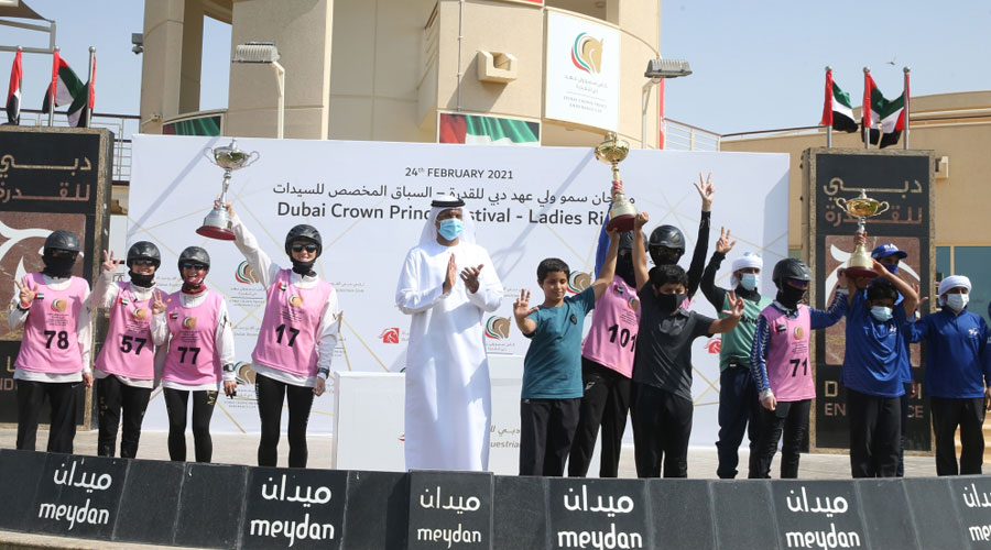 سباق السيدات يدشن مهرجان ولي عهد دبي للقدرة | صحيفة الخليج