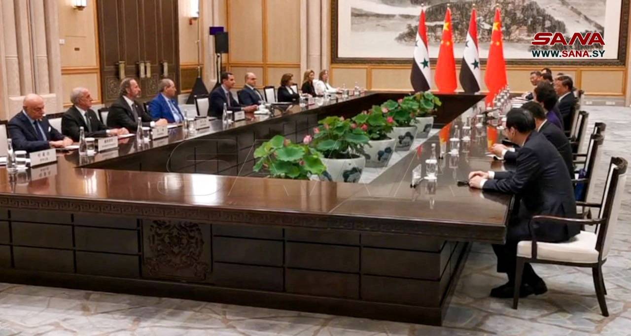 الصـين وسـوريا تعلنـان إقامـة شـراكة اسـتراتيجيـة شاملة صحيفة الخليج