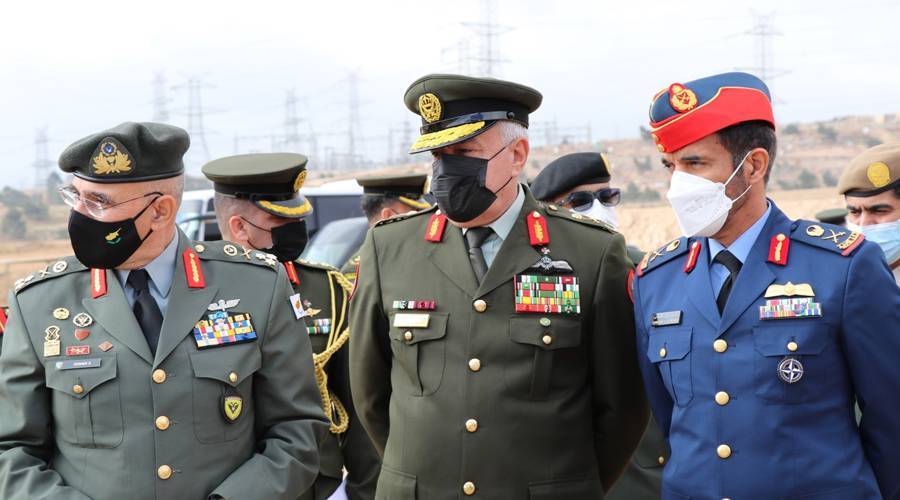 Discussing strengthening military cooperation relations between the UAE ...