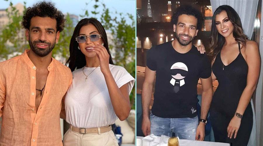 من هي الحسناء التي ظهرت مع محمد صلاح صحيفة الخليج