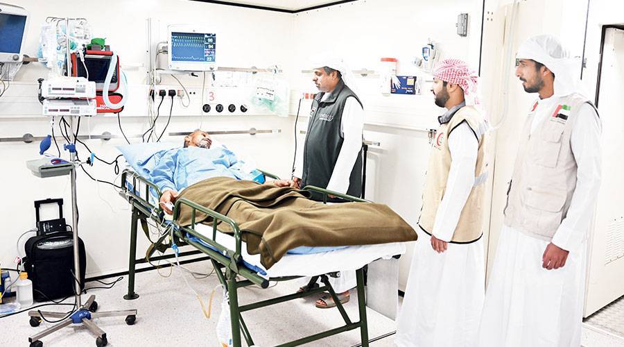 المستشفى الإماراتي للاجئي السودان في تشاد يعالج 6110 | صحيفة الخليج