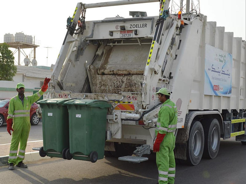 جمع 134.5 ألف طن من النفايات خلال شهر | صحيفة الخليج